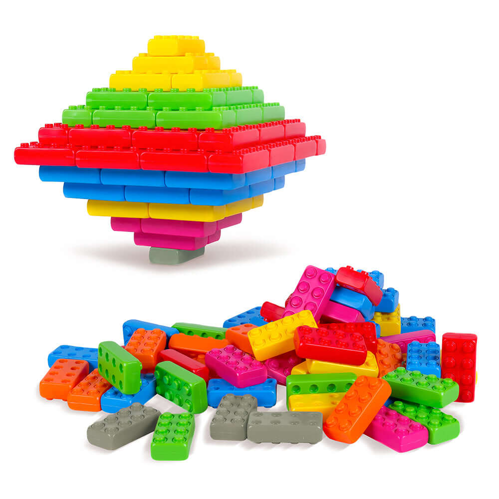 Bloques de construccion Junior Bricks 140 - Juego y Jardín