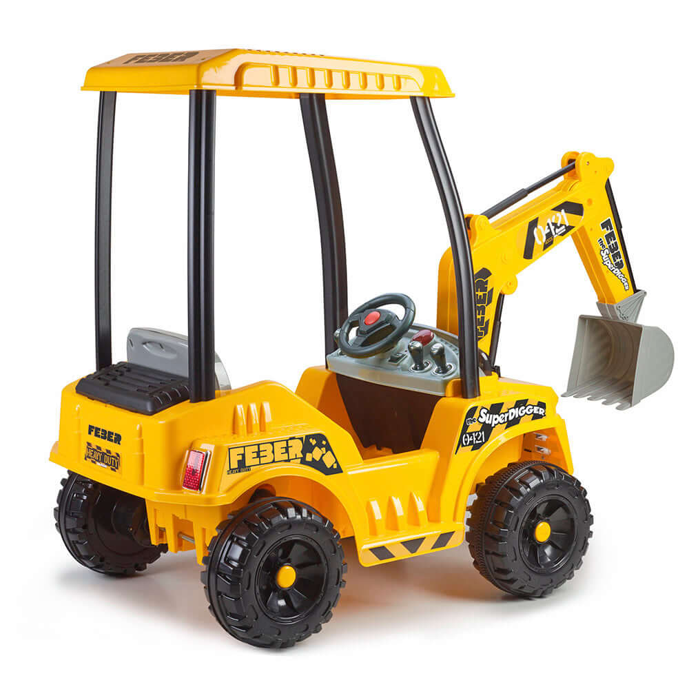 Feber Super Digger 12V Electric Excavator | Juego y Jardín