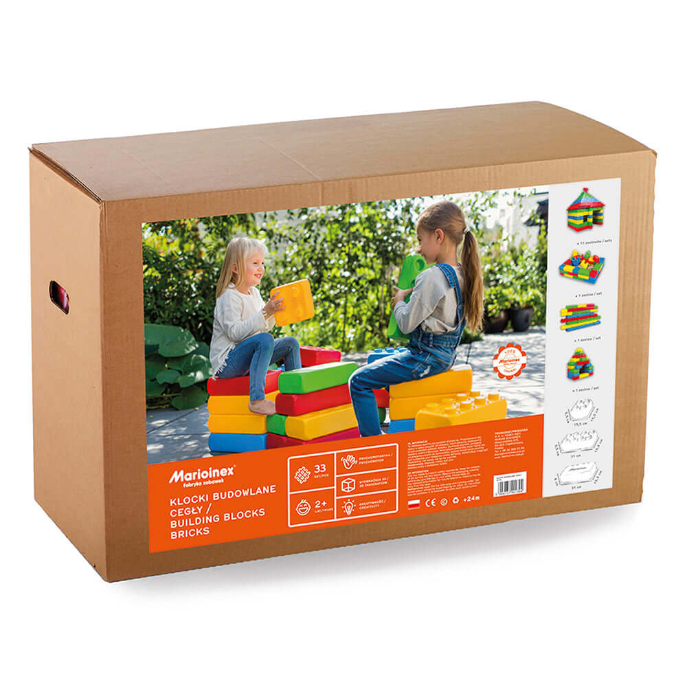 Bloques de construcción Mega Bricks 33 - Juego y Jardín