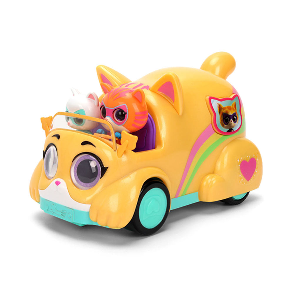Radio Control SuperKitties 17 cm con luz y sonido | Juego y Jardín