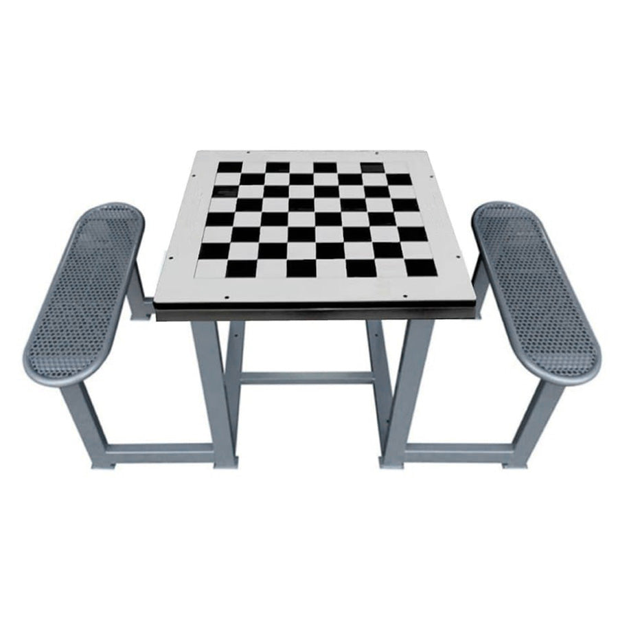 Outdoor Chess Table with Benches | Juego y Jardín