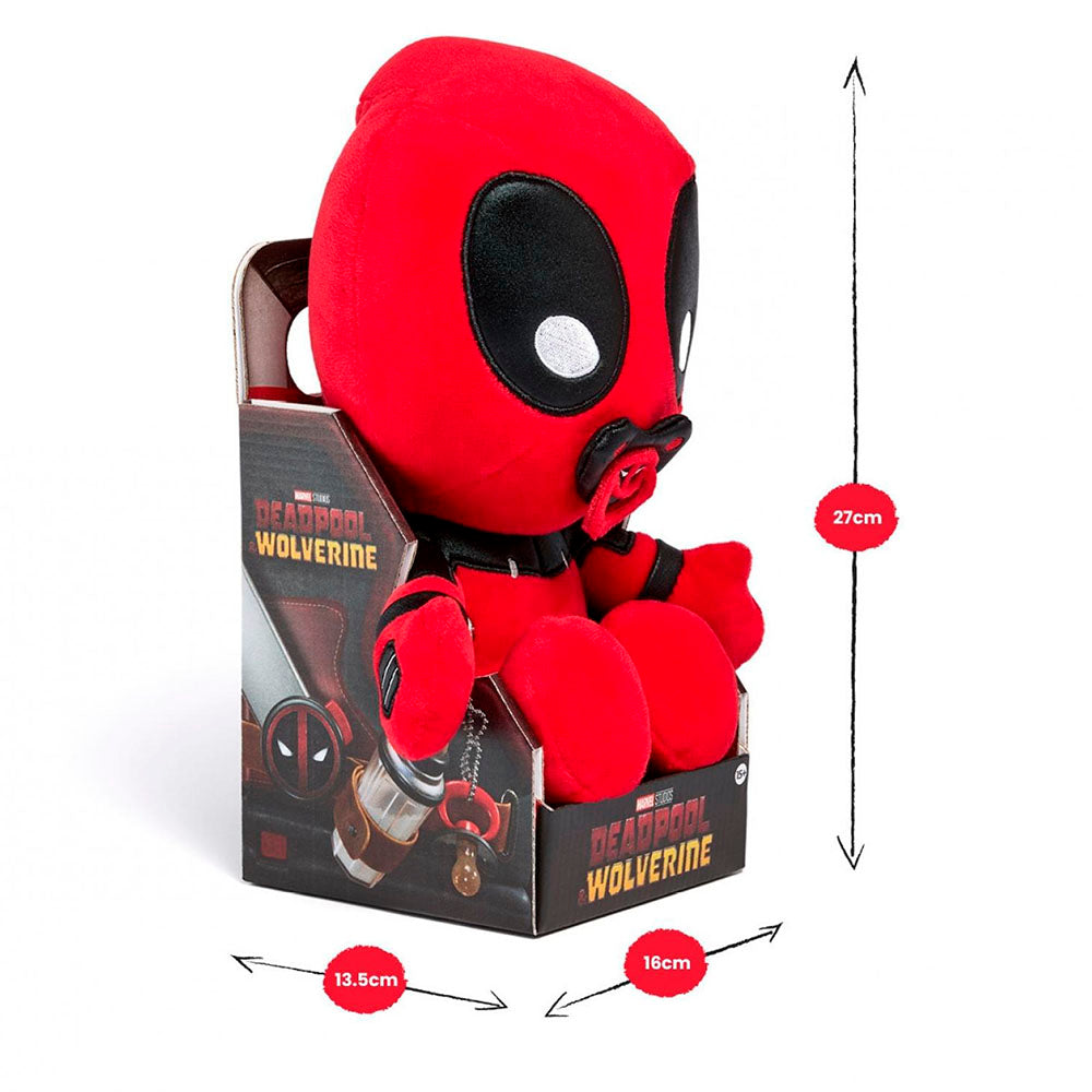 Baby Deadpool Plush 25 cm | Official Marvel | Juego y Jardín