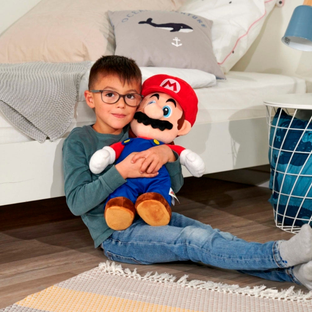 Super Mario Plush 50 cm | Simba Toys | Juego y Jardín